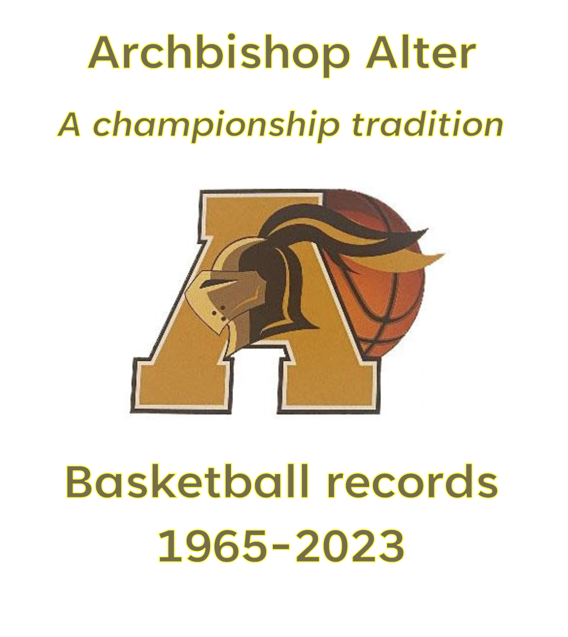 Boys’ Basketball Records - alterhs.org